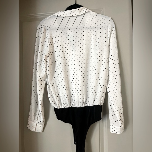 Lush | Tops | Nwt Small Lush Black And White Bodysuit | Poshmark